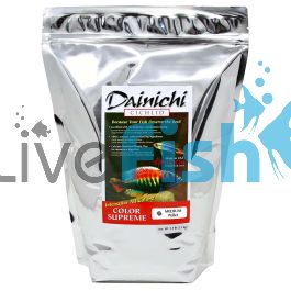 Dainichi Cichlid Color Supreme 2.5kg Medium (5mm) Floating Pellets ...