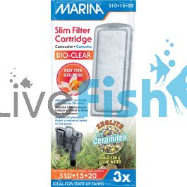 Marina Slim Power Filter Zeolite Cartridge 3PK "Delivered to your door ...