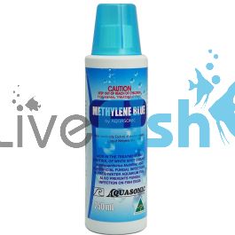 Aquasonic Methylene Blue 250ML "Delivered to your door in Australia''