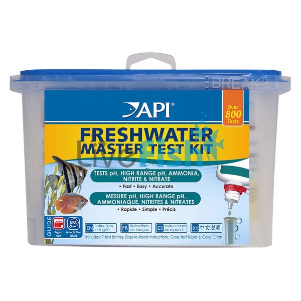 API Freshwater Master Multi Test Kit (5 Test In One) "Delivered to your ...
