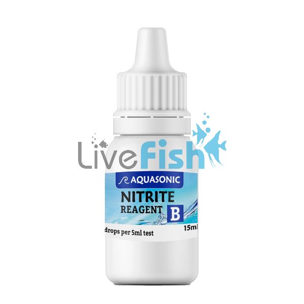 Aquasonic Nitrite Reagent B 15ml "Delivered to your door in Australia''
